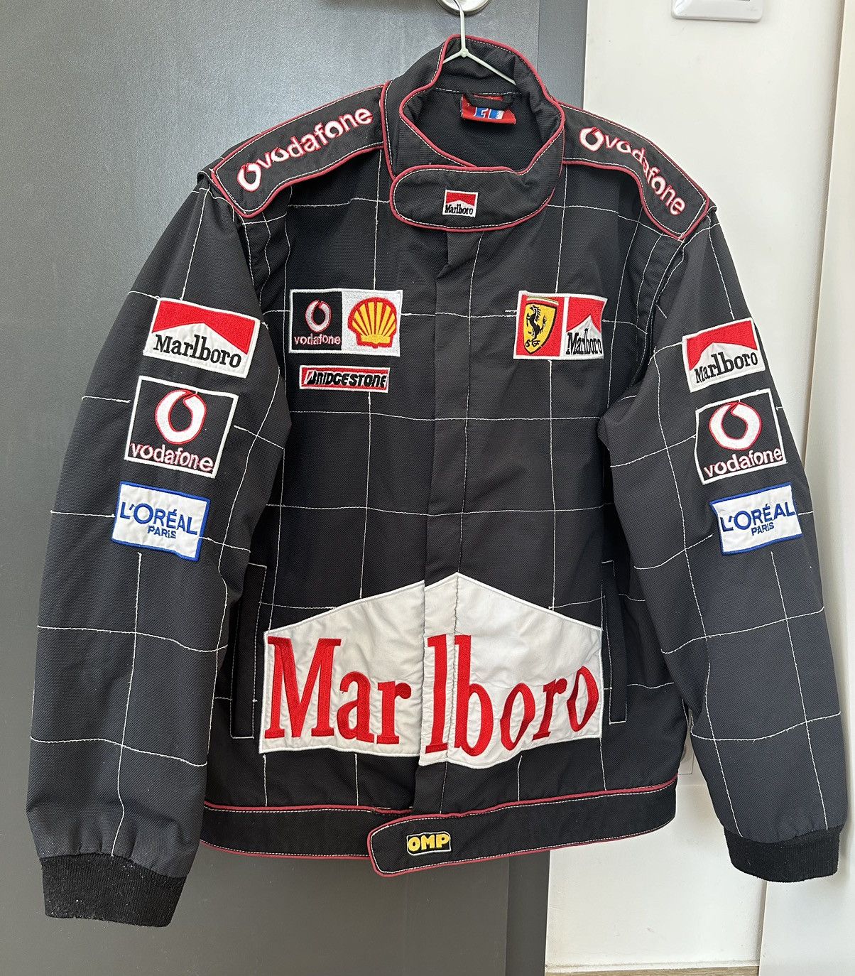 Marlboro Vintage Ferrari Marlboro Formula 1 Racing Jacket | Grailed