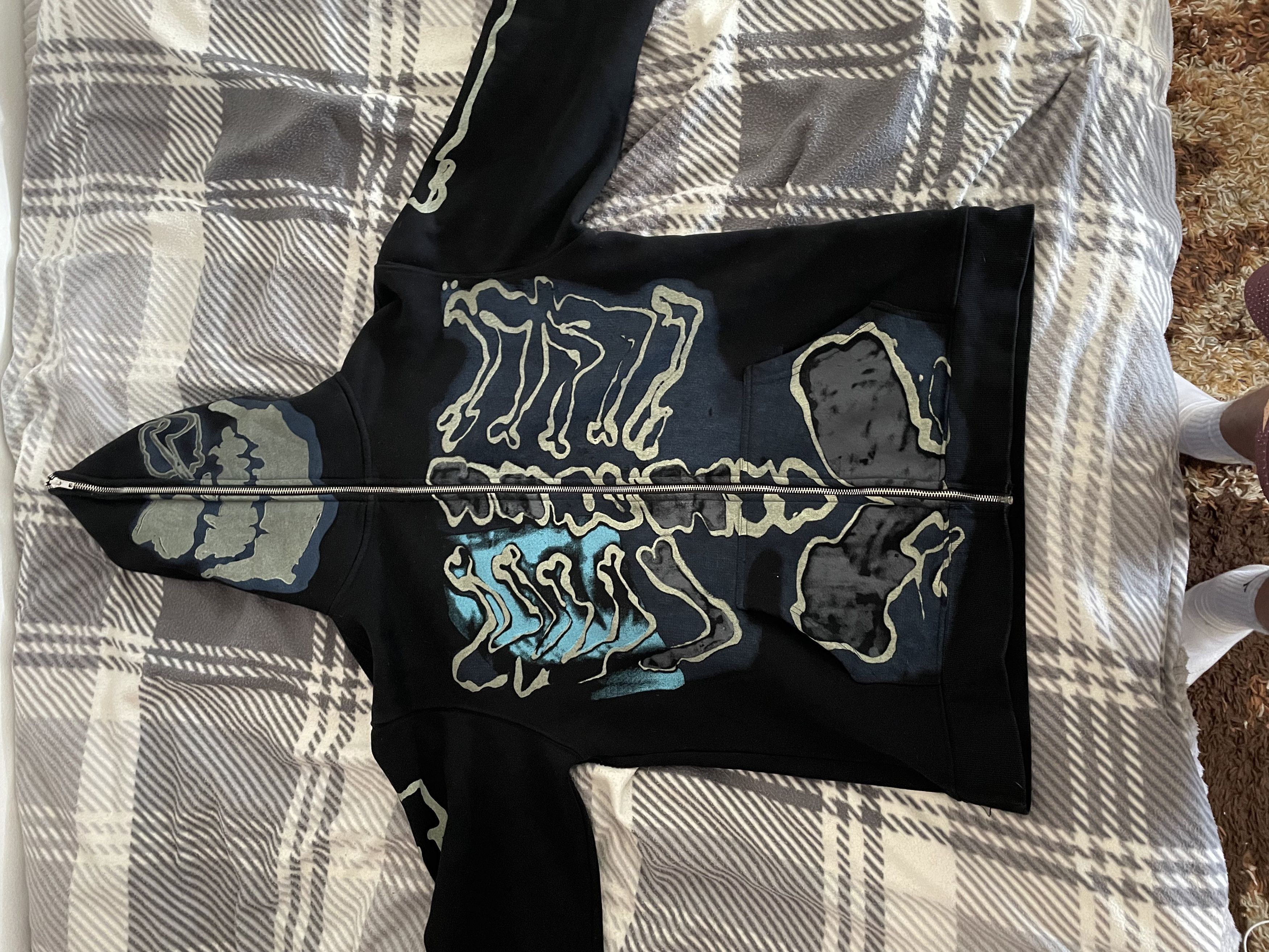 Travis Scott Travis scott x Kaws full body Zip up | Grailed