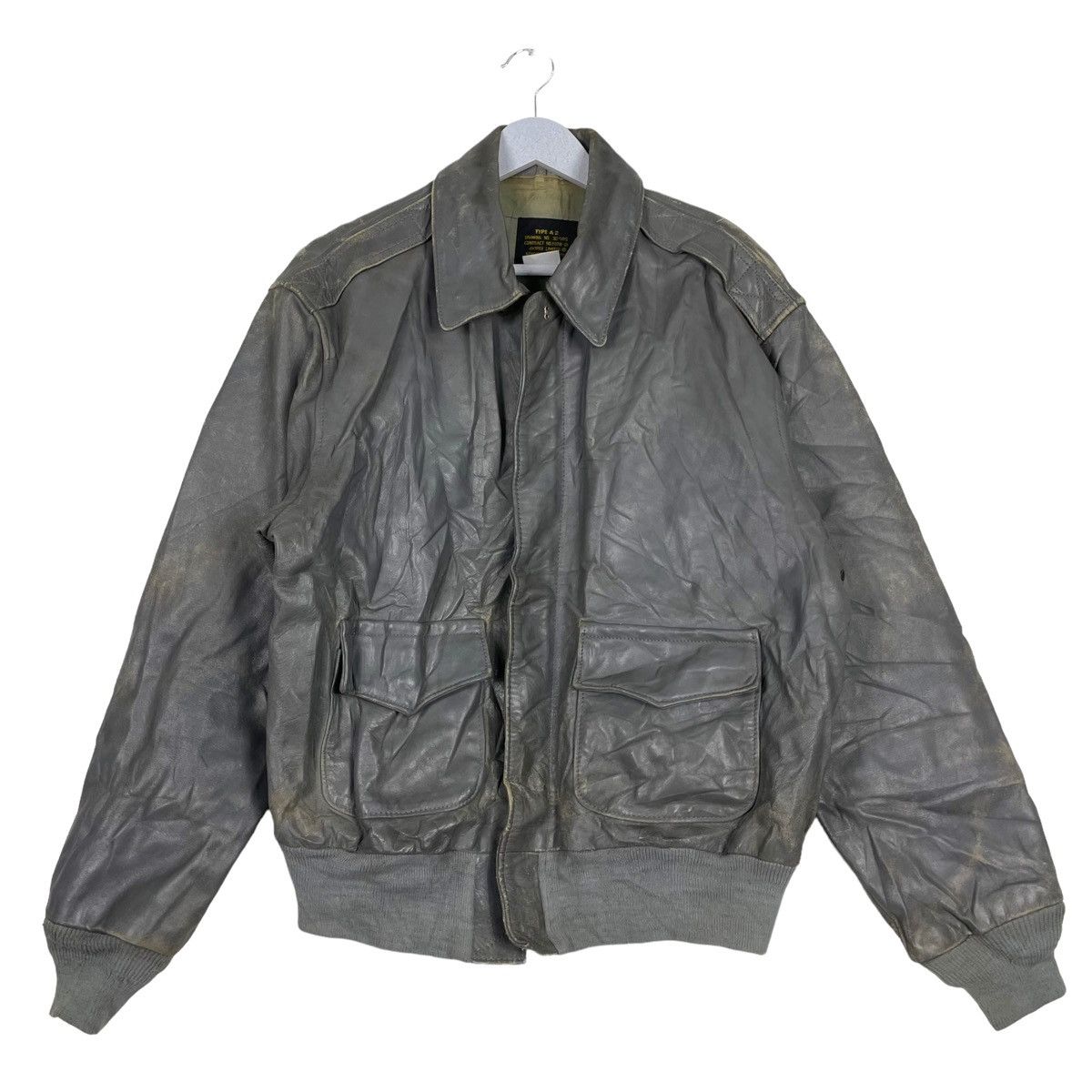 Avirex × Vintage 💥80s AVIREX TYPE A2 HORSEHIDE LEATHER JACKET | Grailed