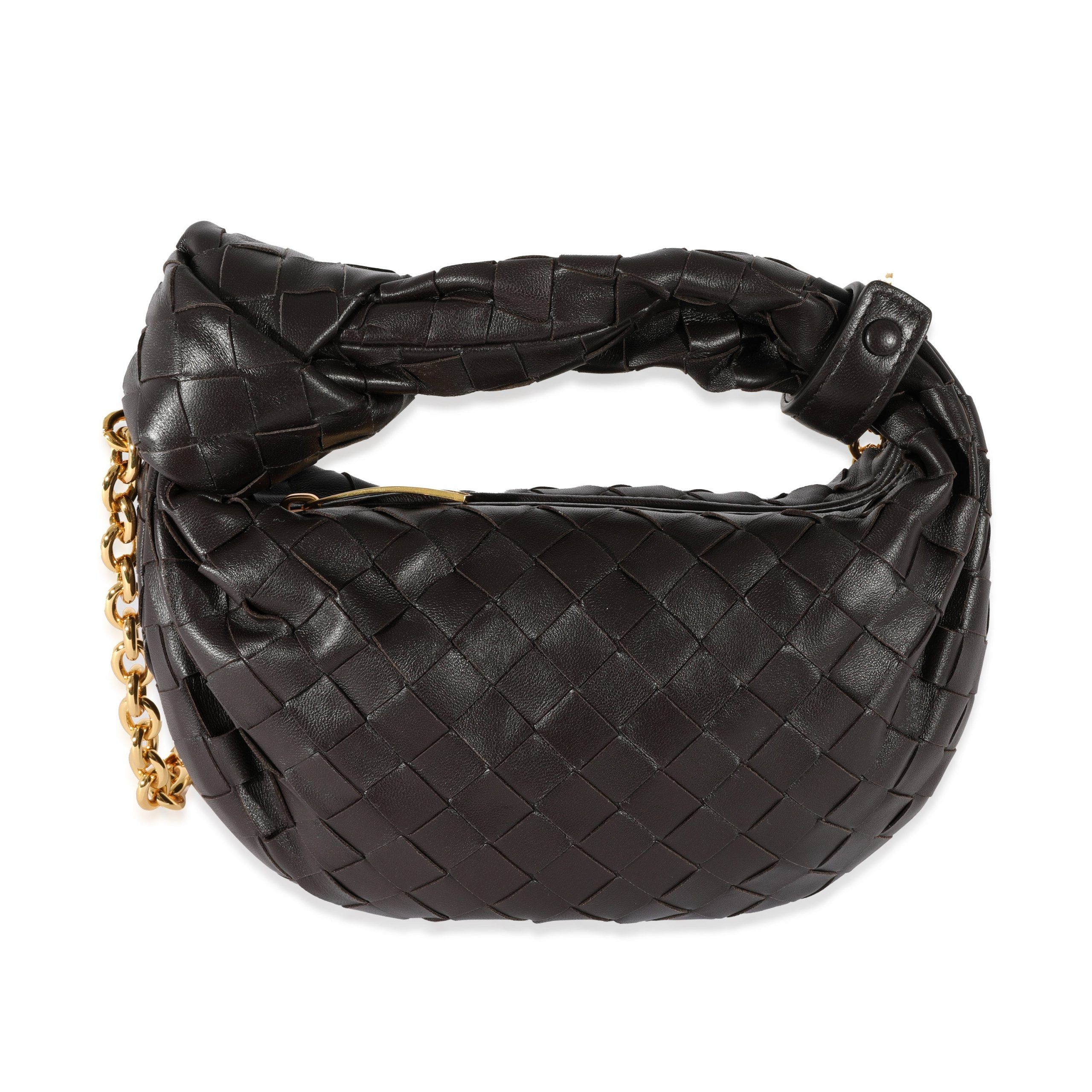 Bottega Veneta Bottega Veneta Brown Intrecciato Mini Chain Jodie | Grailed