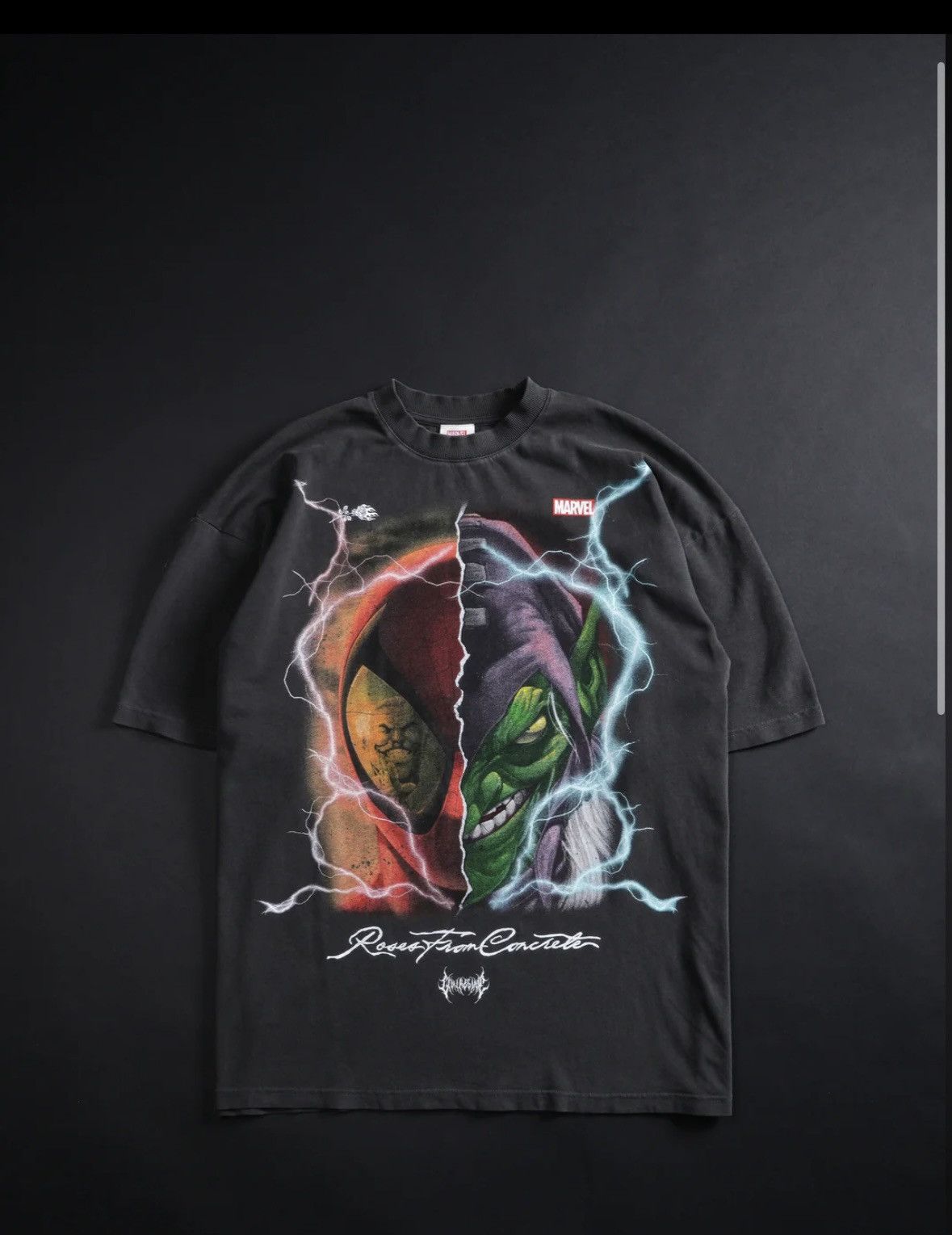 Darc Sport CIVIL REGIME X MARVEL SPIDER-MAN GREEN GOBLIN SPIDER GOBLIN ...