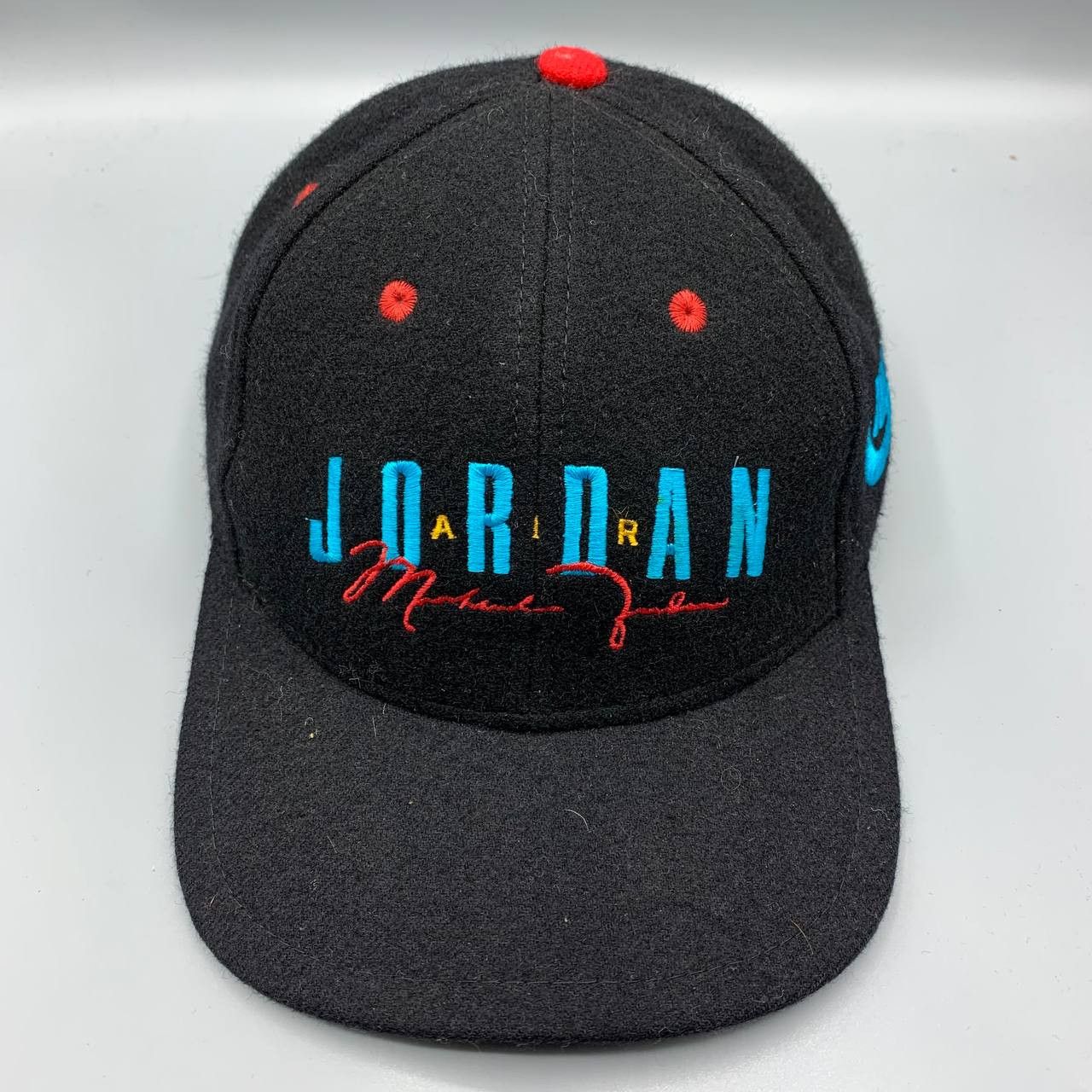 Nike Vintage Air Jordan Hat Men Aqua Michael Jordan Snap Back Cap | Grailed