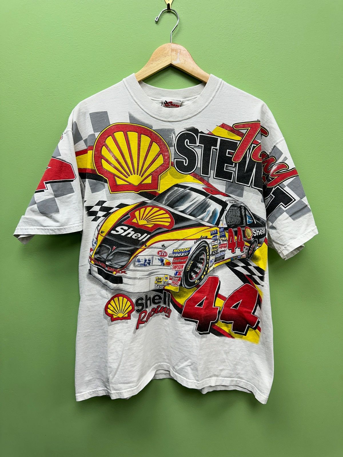 Vintage NASCAR Tony stewart Shell size XL | Grailed