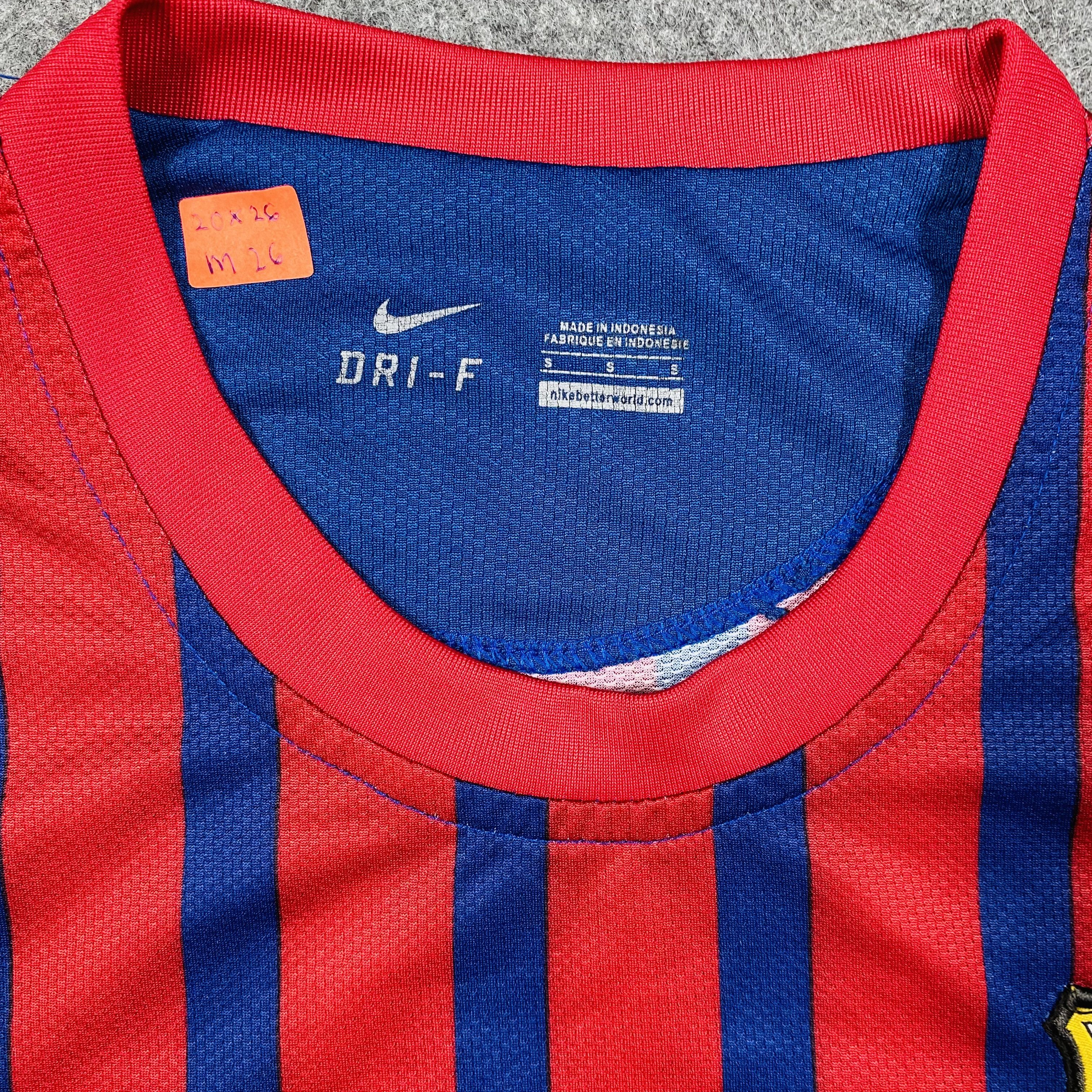 Nike Nike Barcelona Qatar Foundation Home Jersey Messi 10-M026 | Grailed