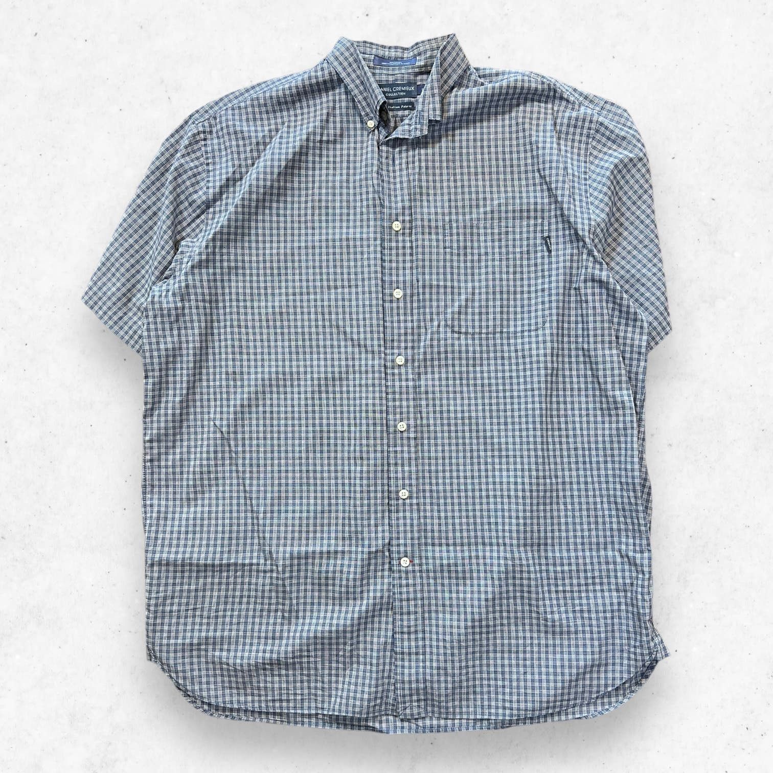 Daniel Cremieux Daniel Cremieux Collection Button Up L Italian Fabric ...