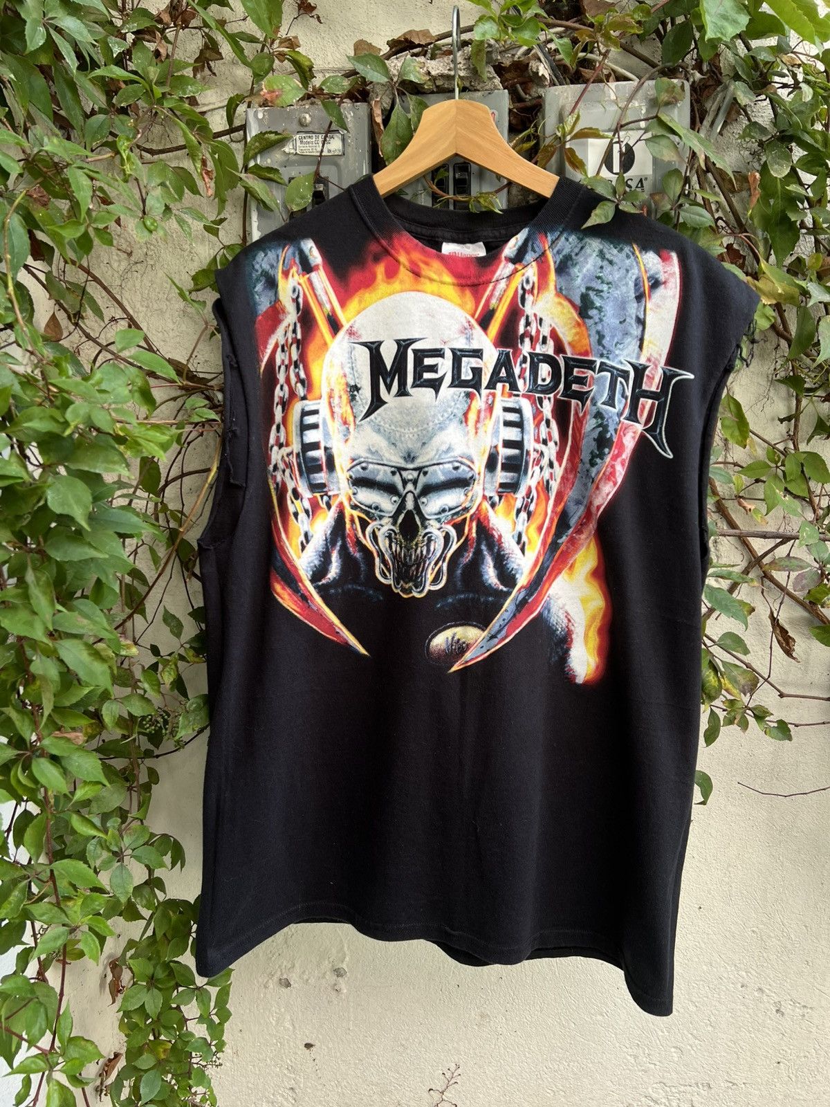 Band Tees × Megadeth × Vintage 2000s Megadeth Trooper Big Face Metal ...