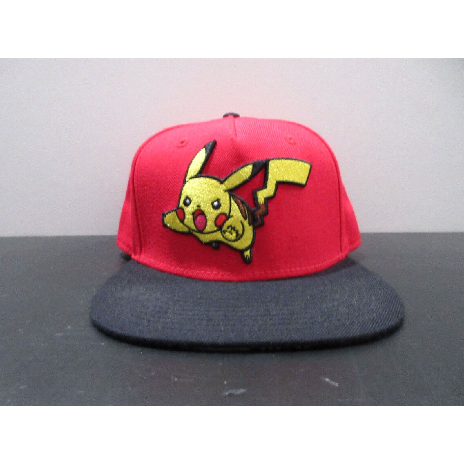 Nintendo Pokemon Hat Cap Snap Back Red Black Pikachu TV Show Anime ...