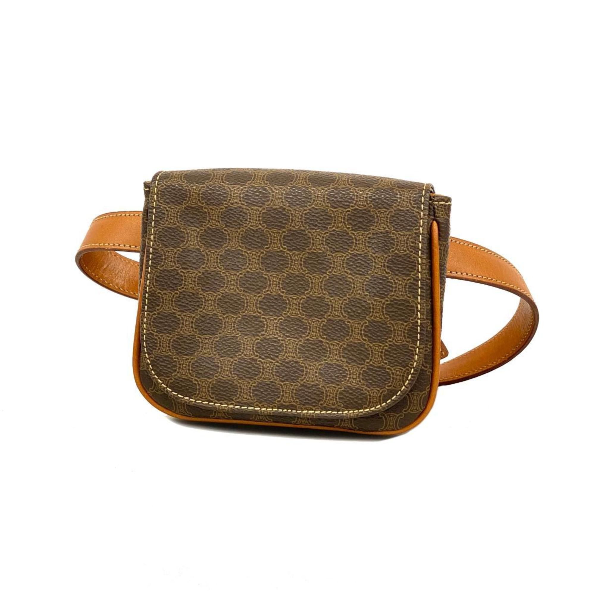 Celine Celine Waist Bag Macadam Brown Men's Women's | Grailed