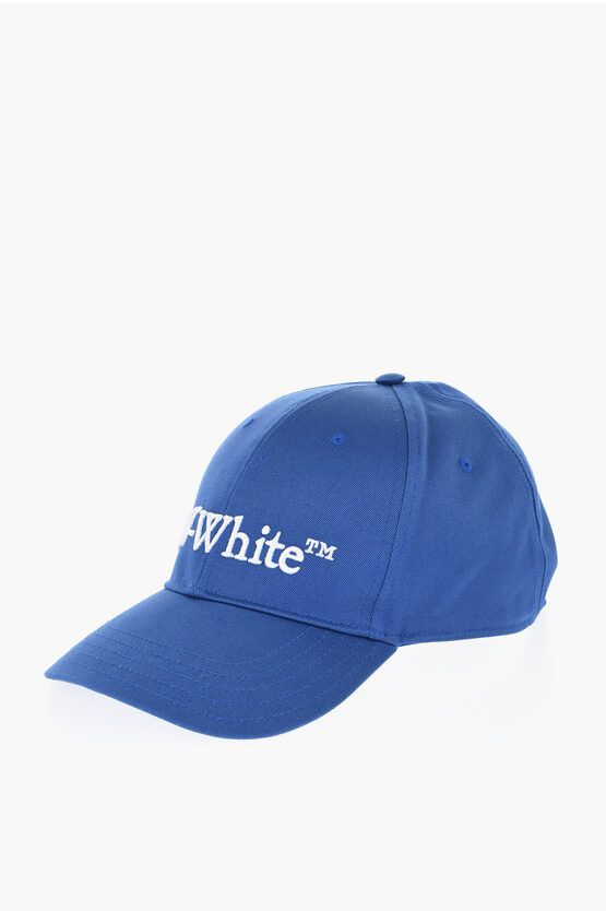 Off-White Solid Color Cap with Embossed Logo | Grailed