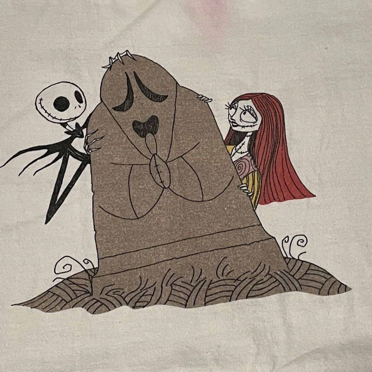 Vintage Rare Vintage The Nightmare Before Christmas Cartoon Tee | Grailed