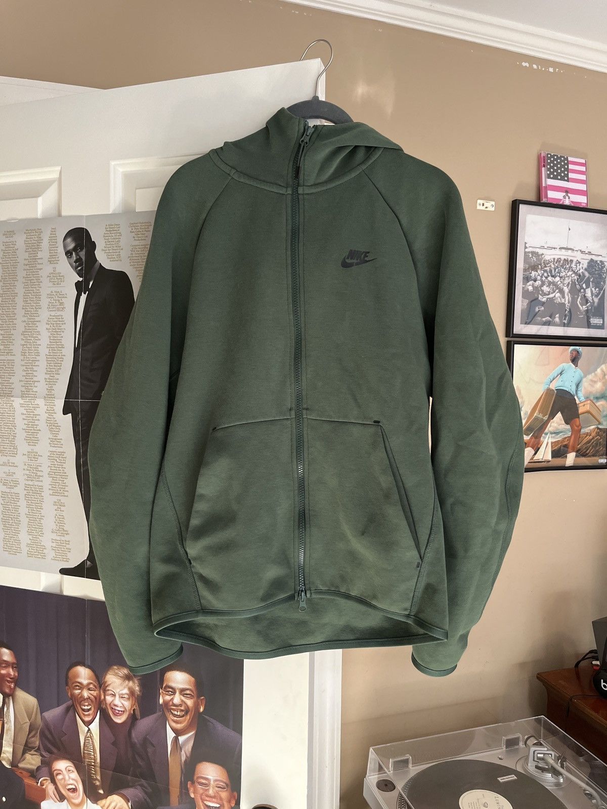 Nike × Other × Streetwear Nike Tech Fleece green first gen | Grailed
