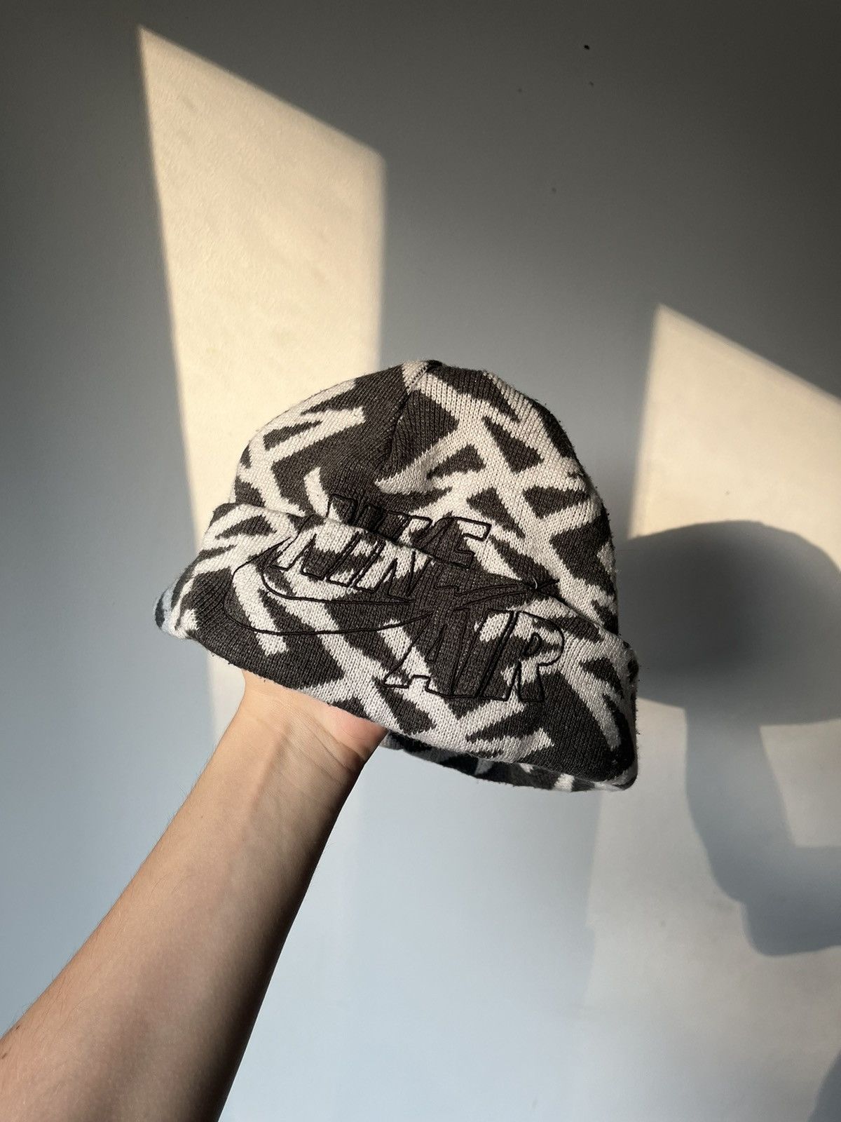 Nike × Streetwear × Vintage Vintage Nike knitted cap Y2K rare emo style ...