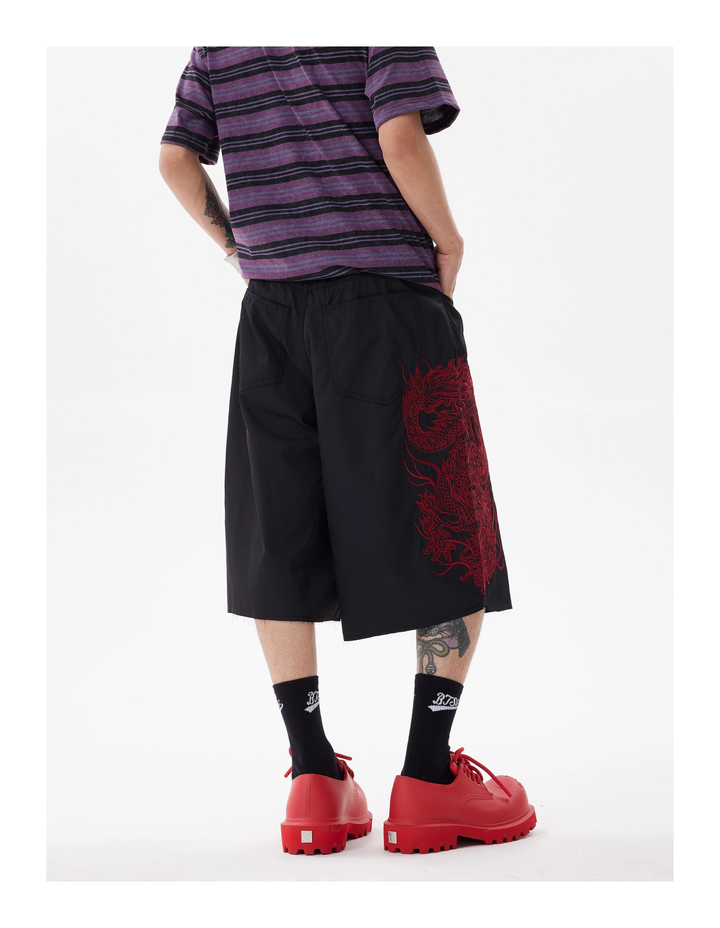 Jean × Streetwear Dragon Baggy Denim Jeans | Grailed