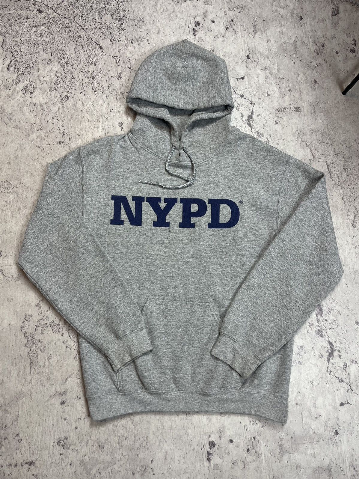 Streetwear × Vintage Vintage NYPD New York Police Department Hoodie Big ...