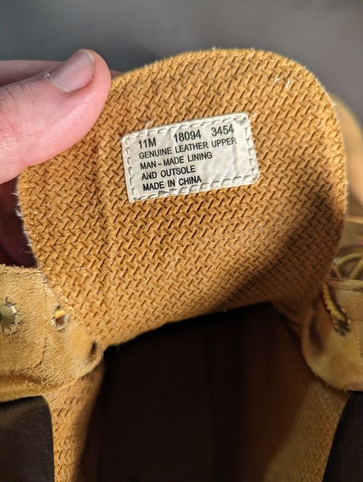 Timberland Vintage Timberland 18094 ORIGINAL GOLD TIMS BOOTS | Grailed