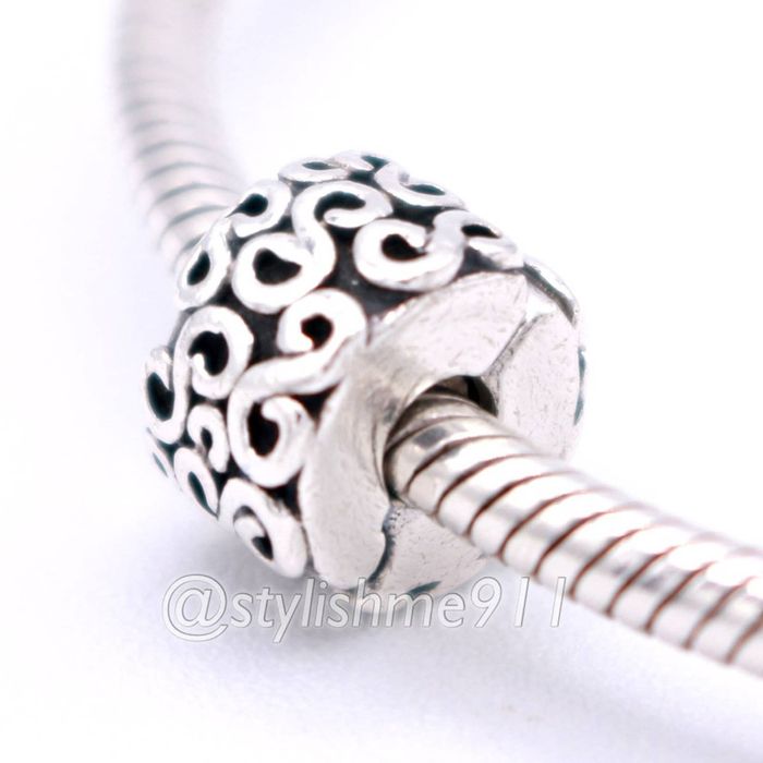 pandora Authentic PANDORA Swirls Clips | Grailed