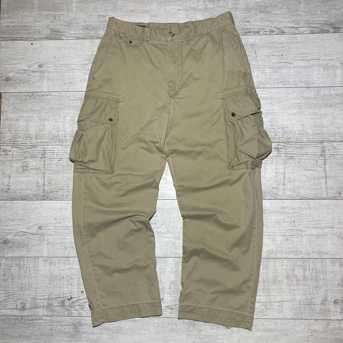 Polo Ralph Lauren Vintage Polo Ralph Lauren Cargo Baggy Pants Y2K | Grailed