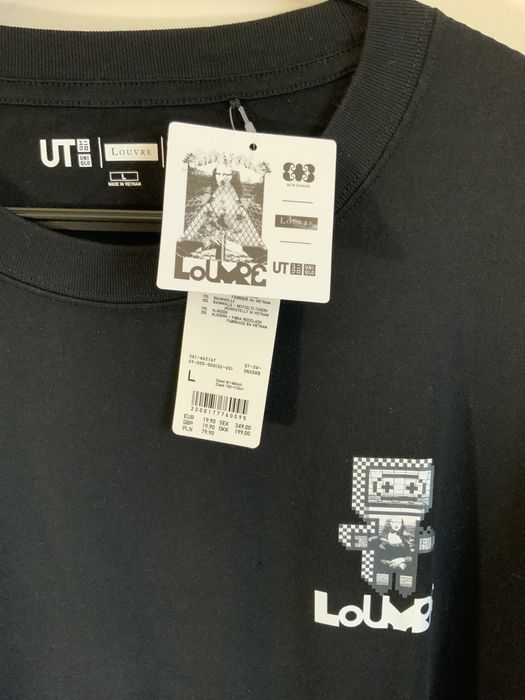 Uniqlo UNIQLO LOUVRE MUSEUM by M/M Paris Oversized Graphic T-Shirt ...