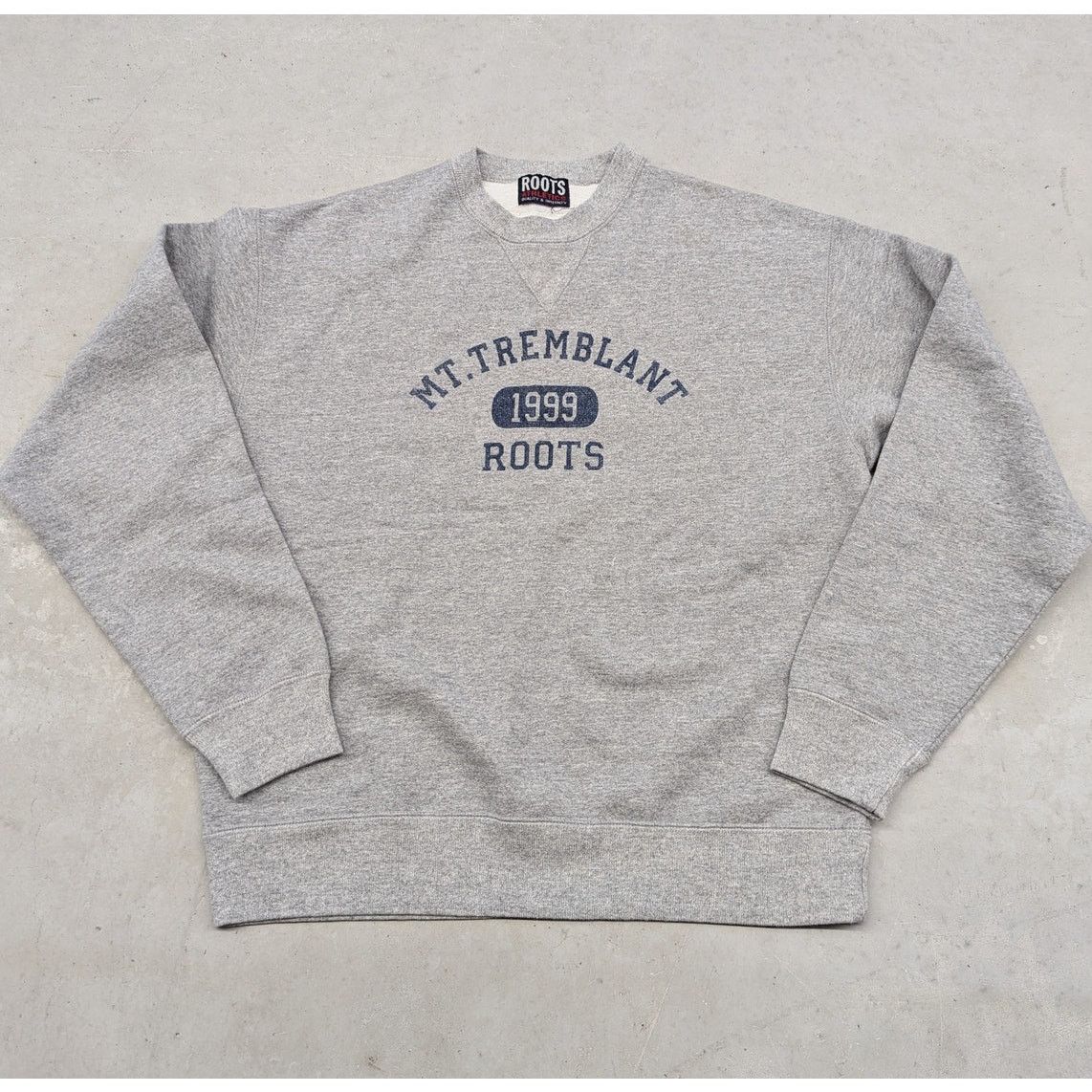 Vintage Vintage 1999 Roots Mt. Tremblant crew neck sweater | Grailed