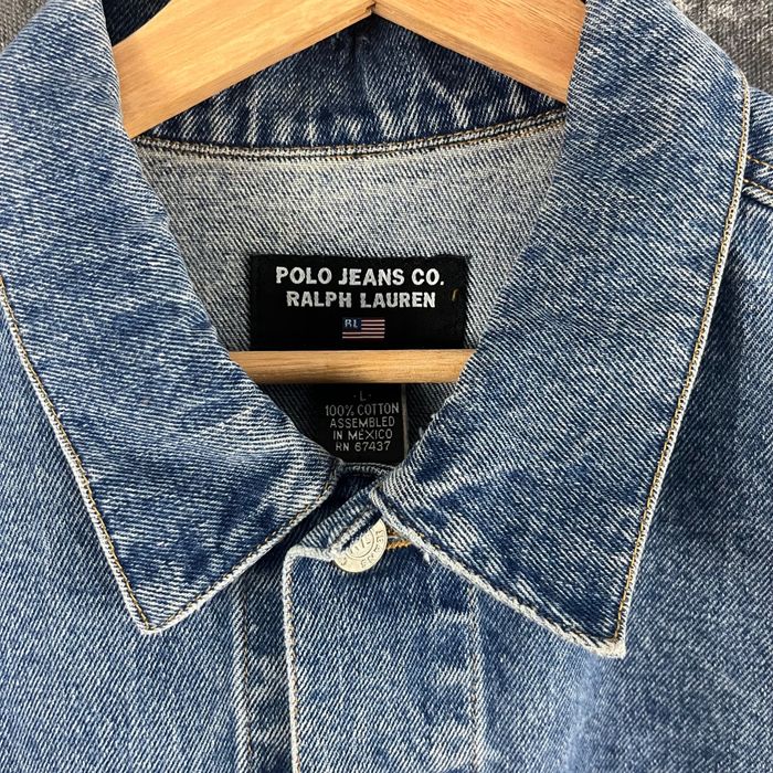 Polo Ralph Lauren Vintage Polo Jeans denim jacket | Grailed
