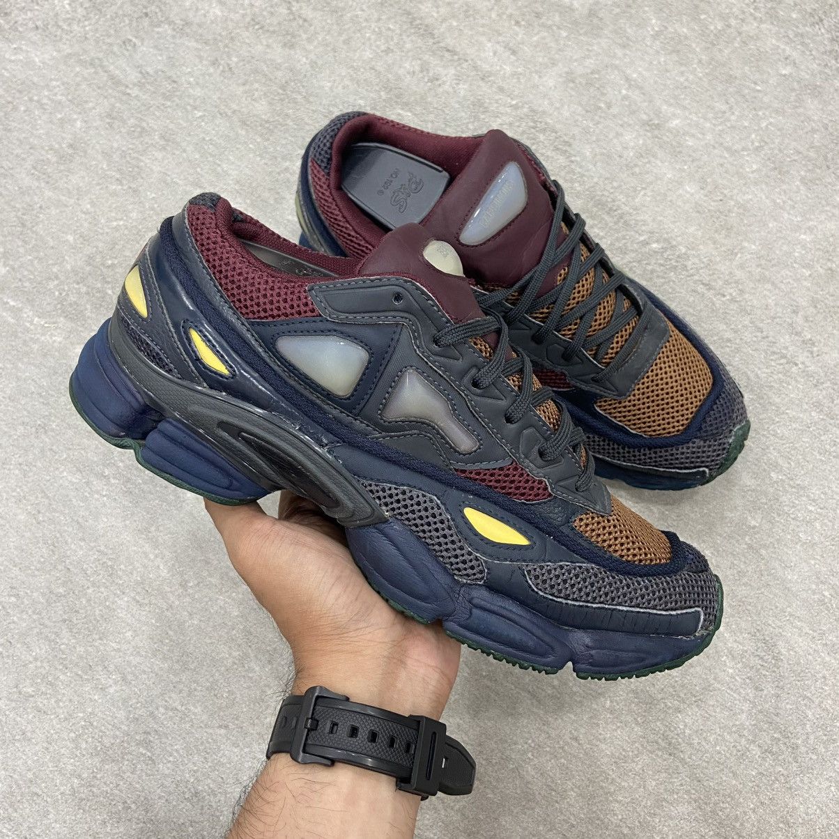 Adidas × Raf Simons Rare Adidas Raf Simons Ozweego 2 Dark Shale | Grailed