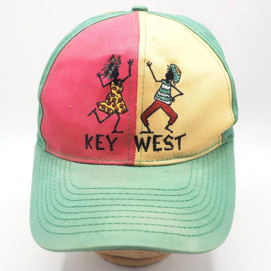 Vintage Authentic Retro 1990s Key West Classic Adjustable Snapback Cap ...