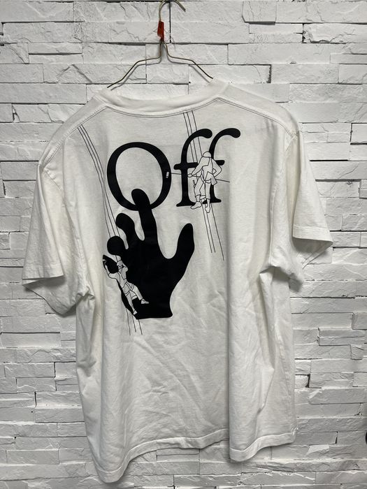 Off-White Off-White Hand Painter White T-Shirt | Grailed