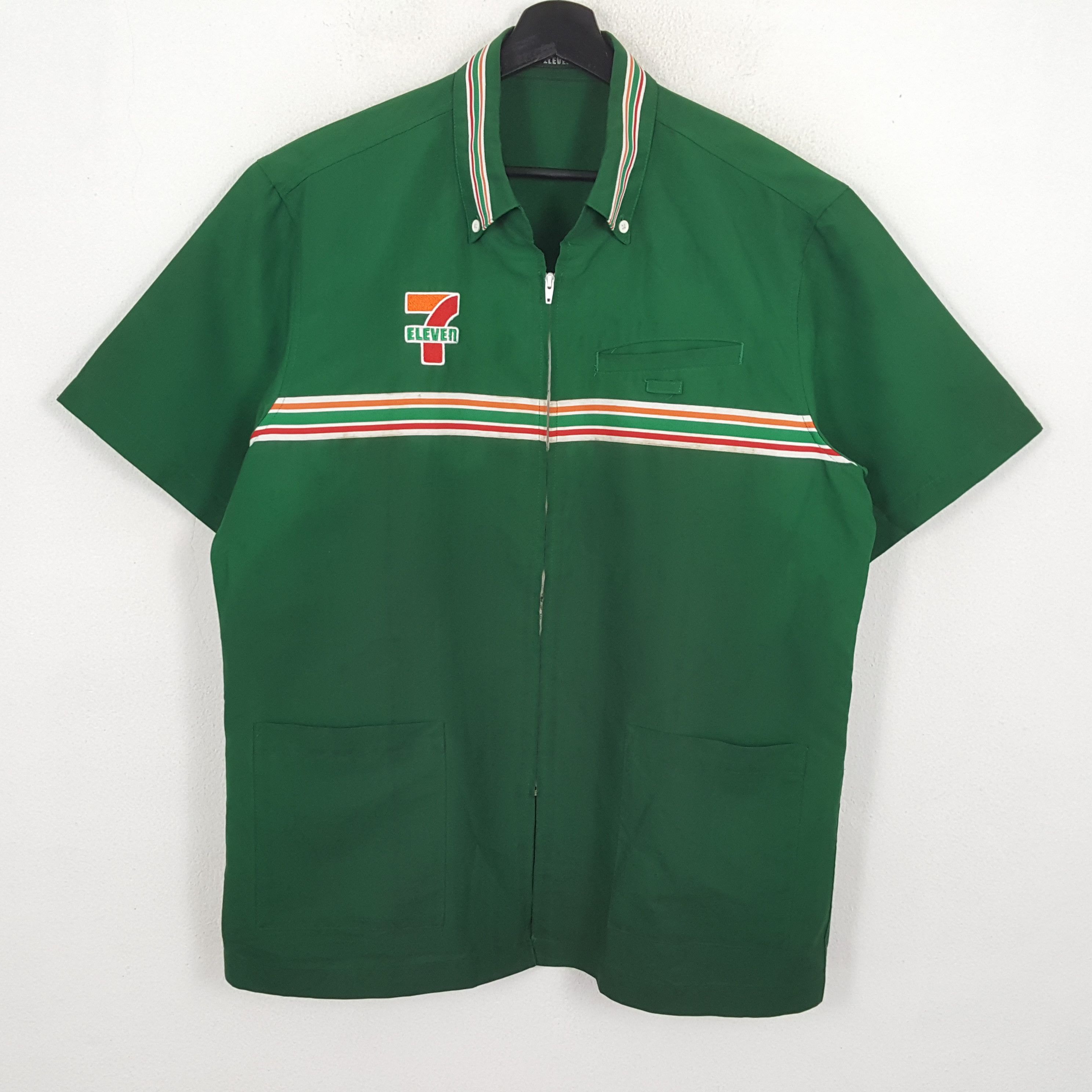 Japanese Brand × Vintage × Workers 7 ELEVEN Japanese Workers Working ...