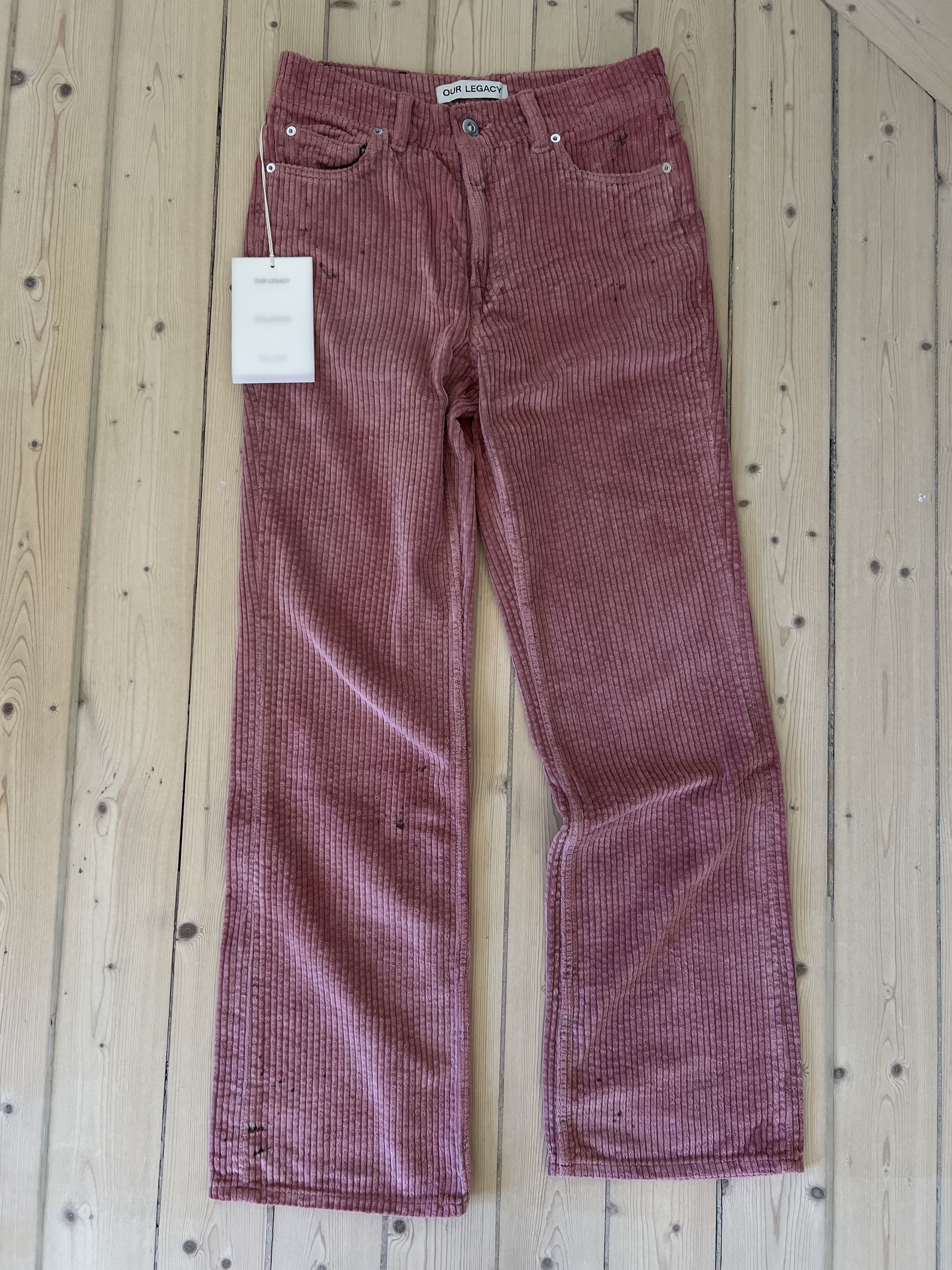 Our Legacy Our Legacy 70s Cut Antique Pink Rustic Cord | Grailed