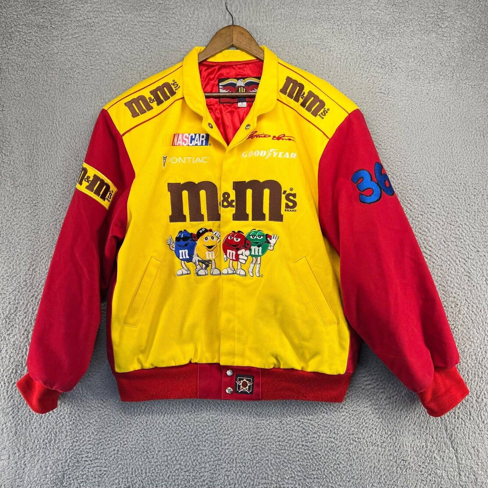 Jeff Hamilton × Vintage Vintage Jeff Hamilton Nascar Jacket Large ...