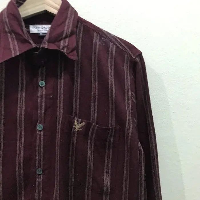 Flannel Lyle & Scott Stripe Design Flannel Shirt | Grailed