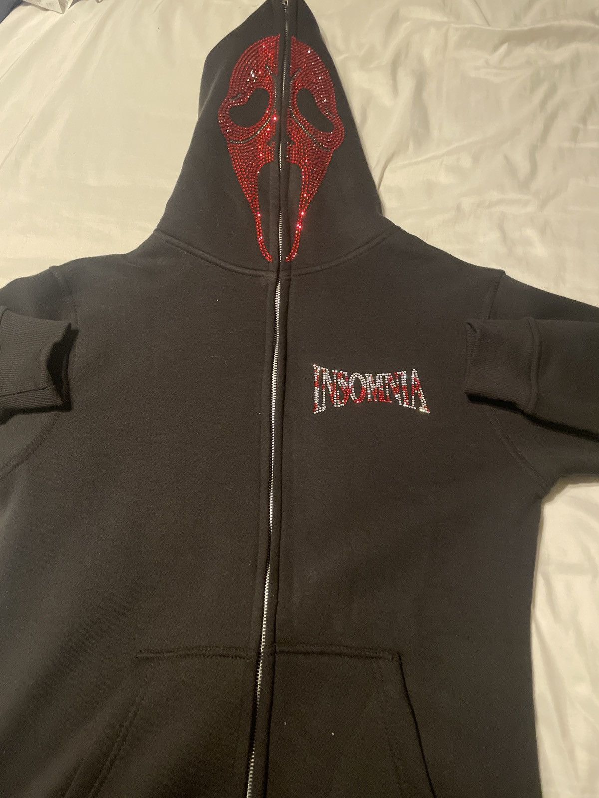 Insomnia Visuals Very Rare x Insomnia Visuals Scream Full-Zip | Grailed