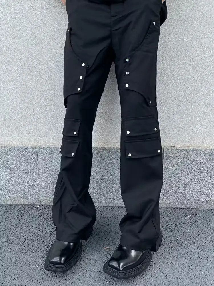 Vintage function utility flared cargo pants | Grailed