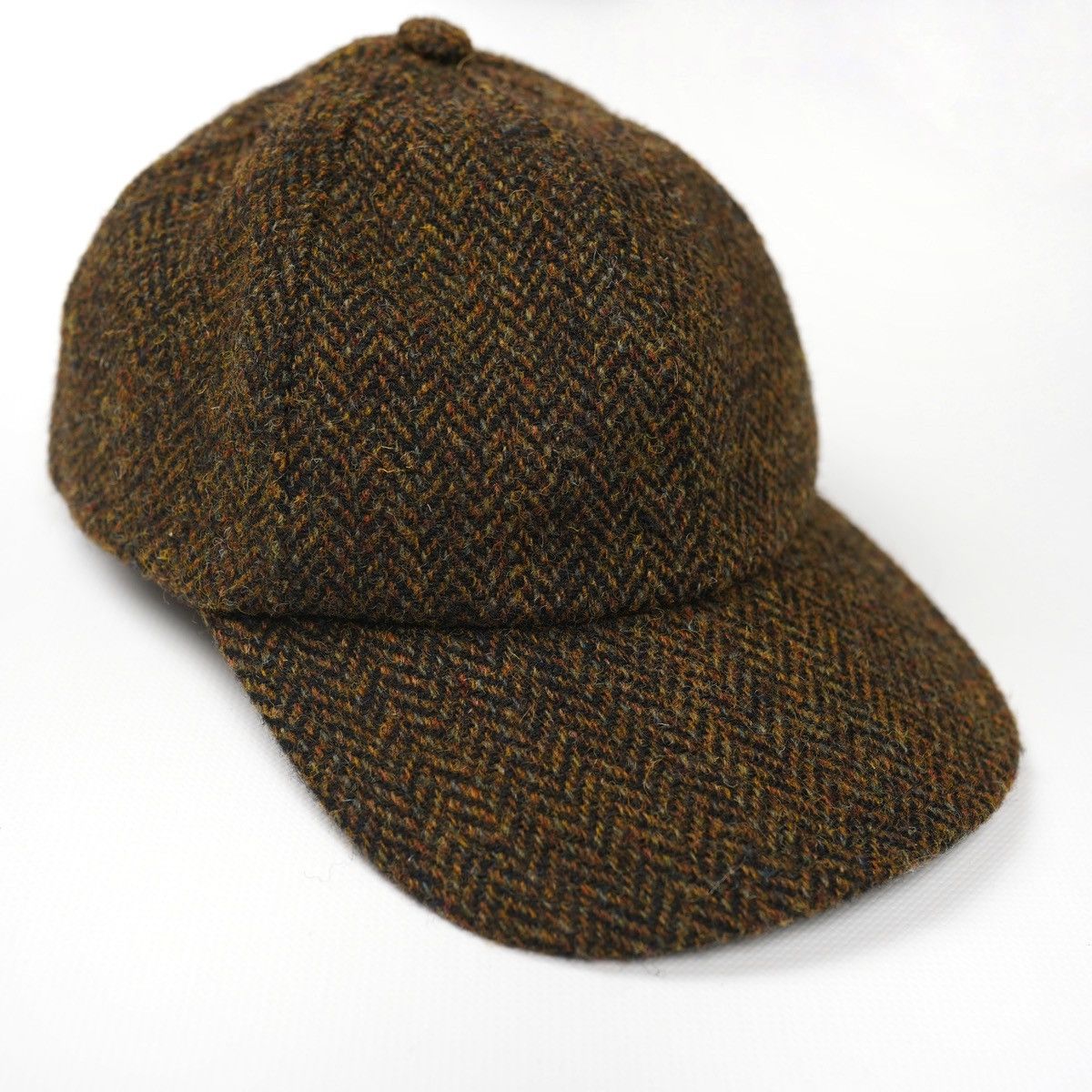 Harris Tweed × Vintage Harris Tweed Vintage Wool Cap Hat | Grailed