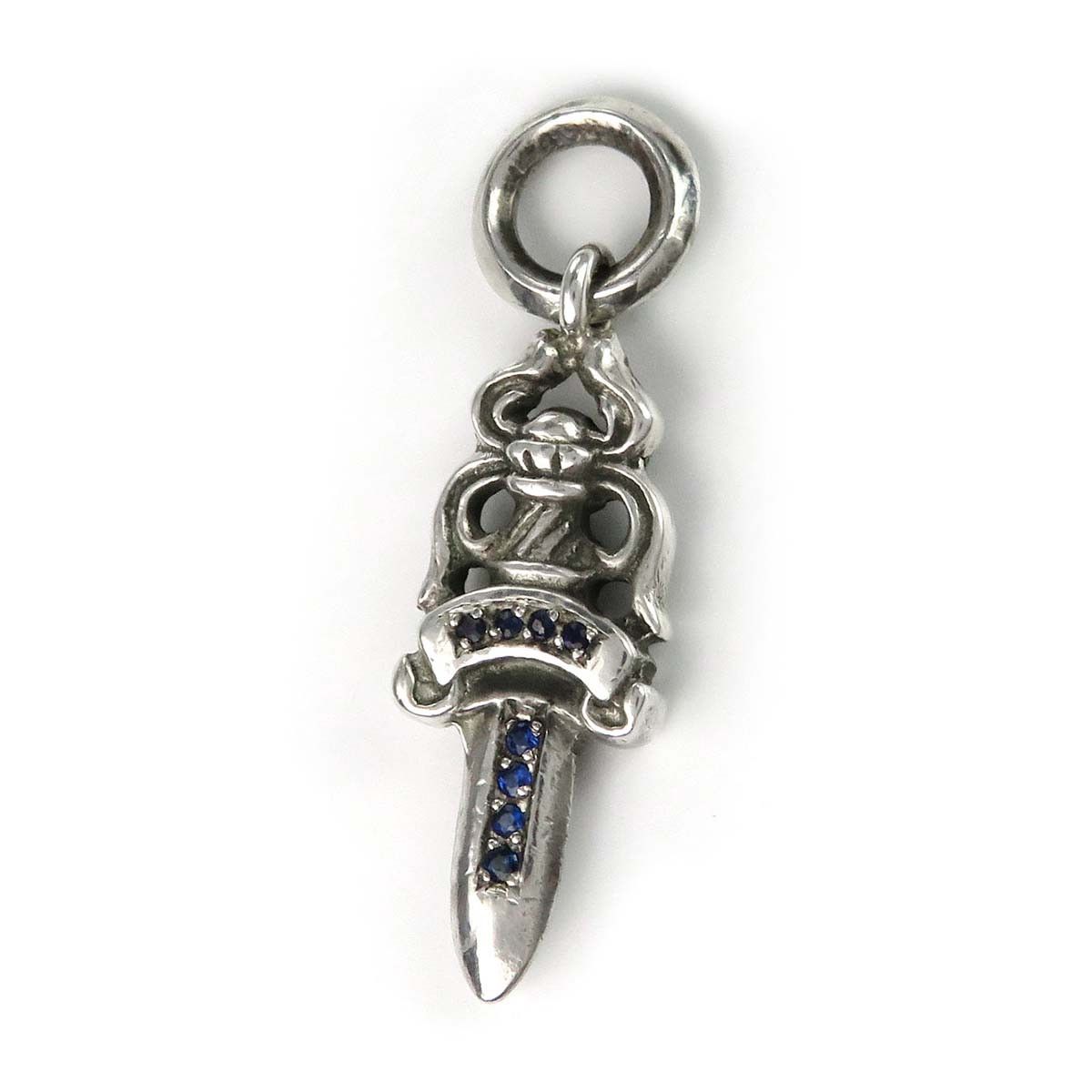 Chrome Hearts Chrome Hearts Sapphire Dagger Charm | Grailed