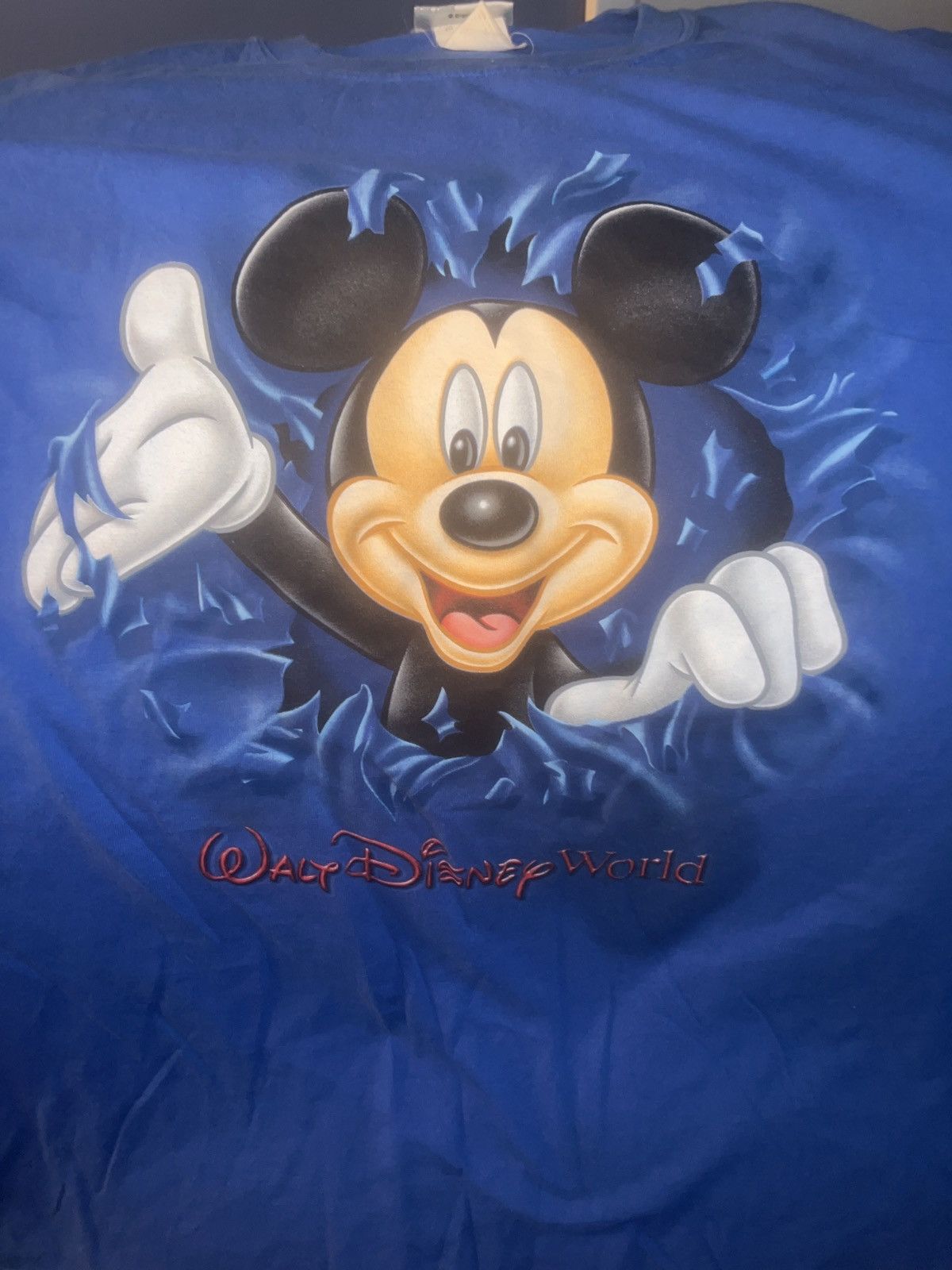 Mickey Mouse Walt Disney World Mickey Mouse Back-Sided Tee | Grailed