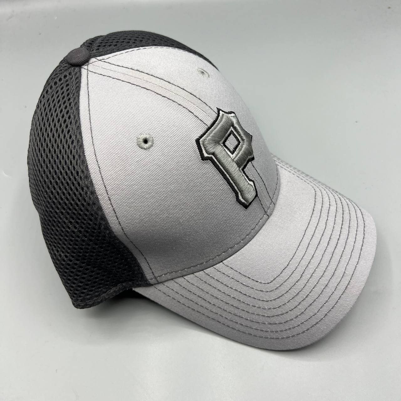 New Era Pittsburgh Pirates Hat Men Small - Medium Stretch Fitted Cap ...