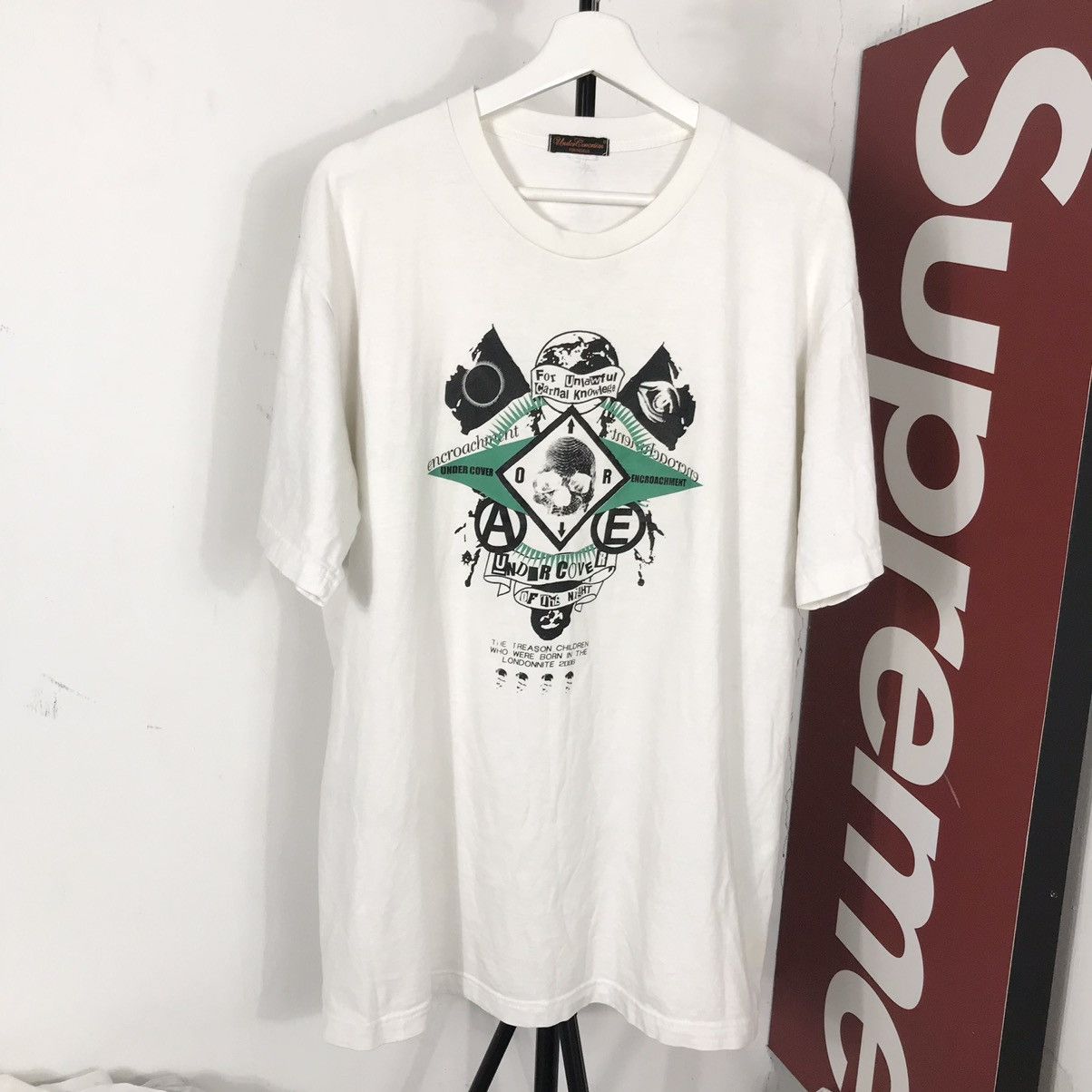 Undercover Undercover S S 2003 “encroachment” Scab Tee Grailed