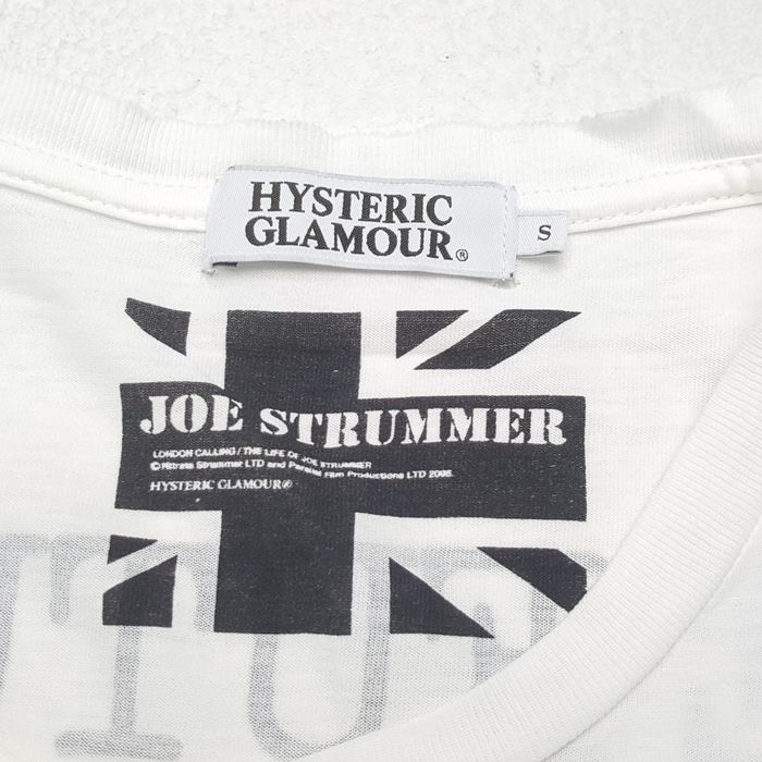 Vintage HYSTERIC GLAMOUR X Joe Strummer Photo Print Style Tshirt | Grailed