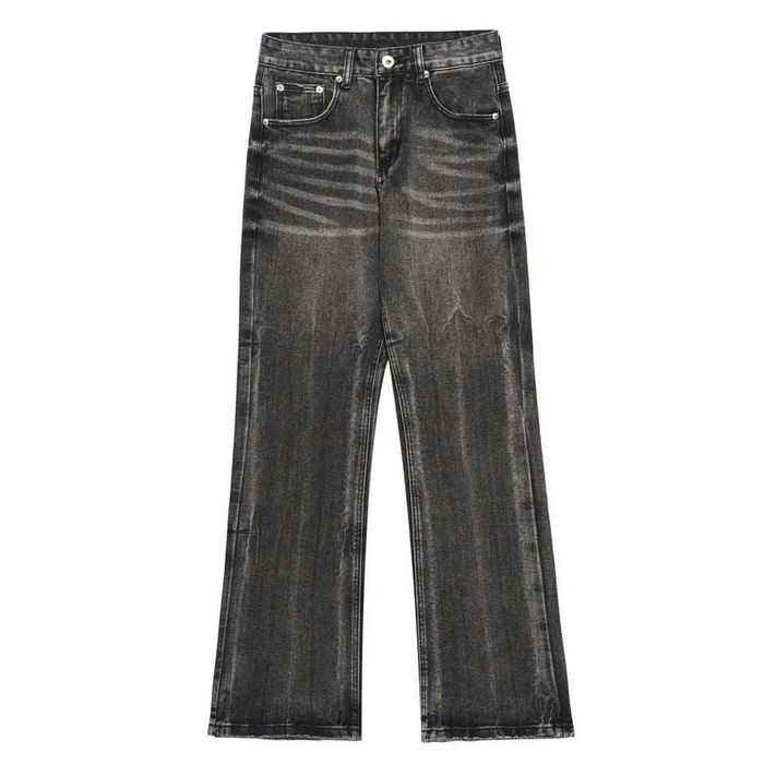 Streetwear Black Opium Stacked Denim Jeans | Grailed