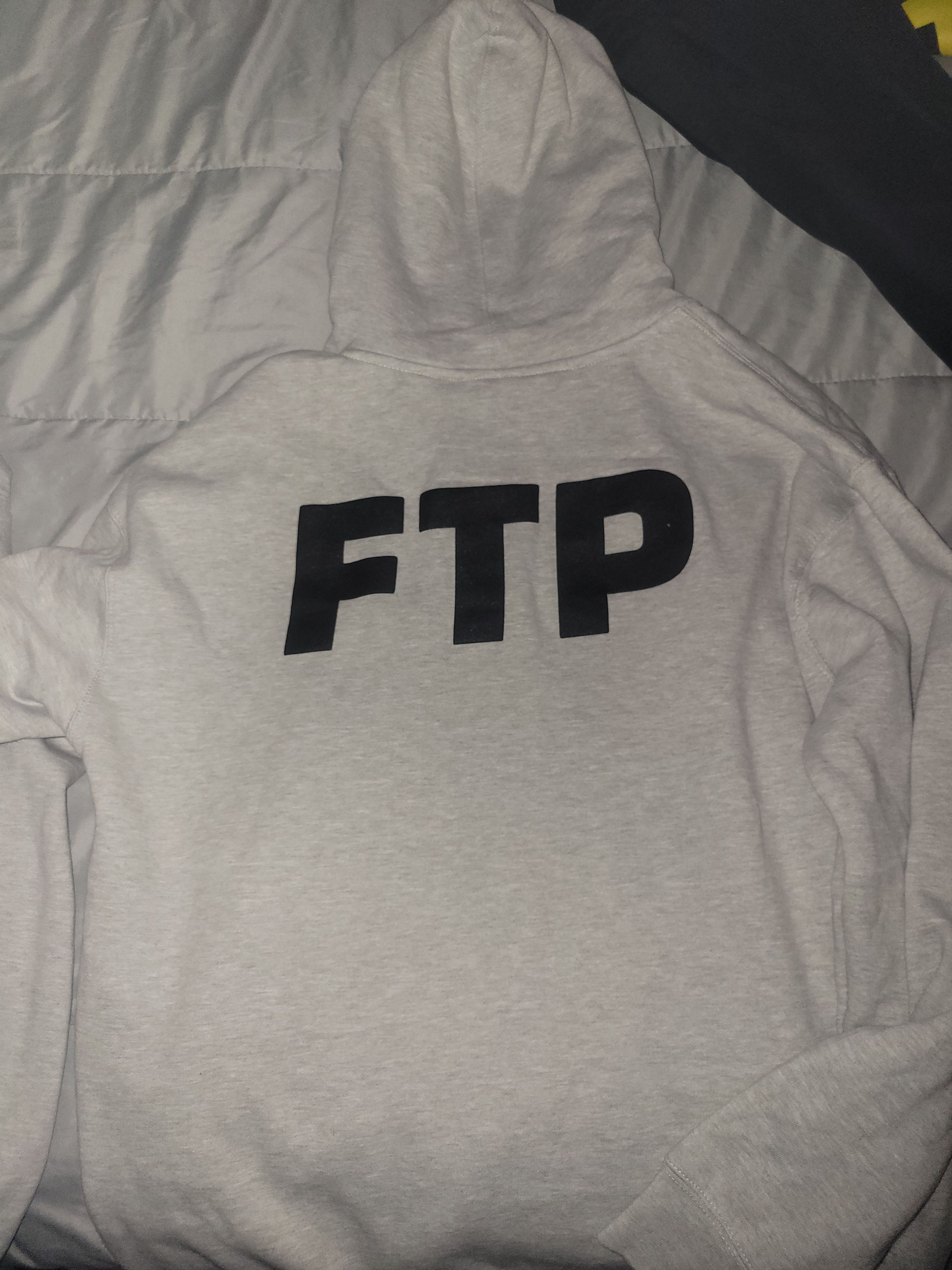 Fuck The Population FTP puff print logo pullover | Grailed