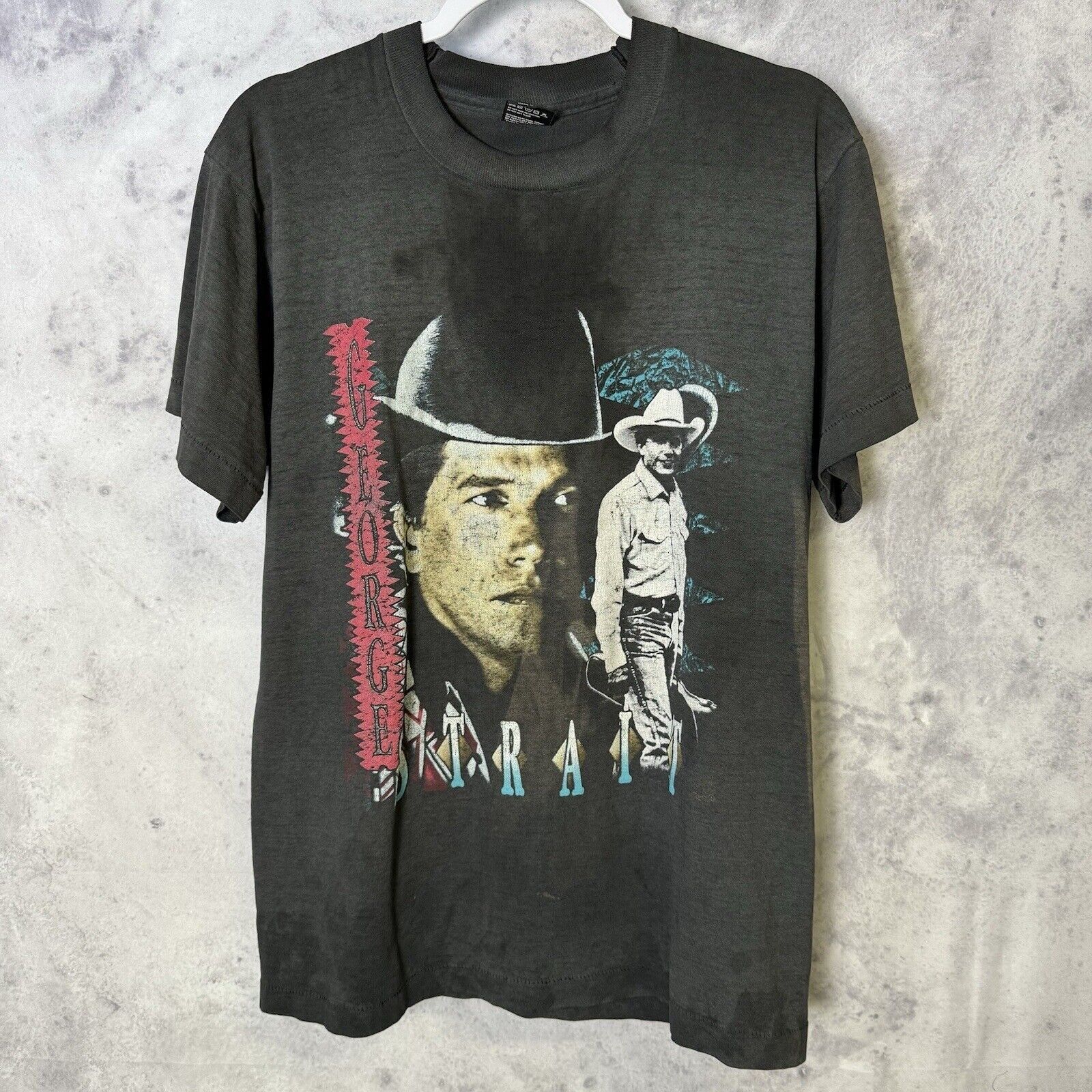 Band Tees × Vintage Vintage George Strait Tour T Shirt Adult Large 90s ...