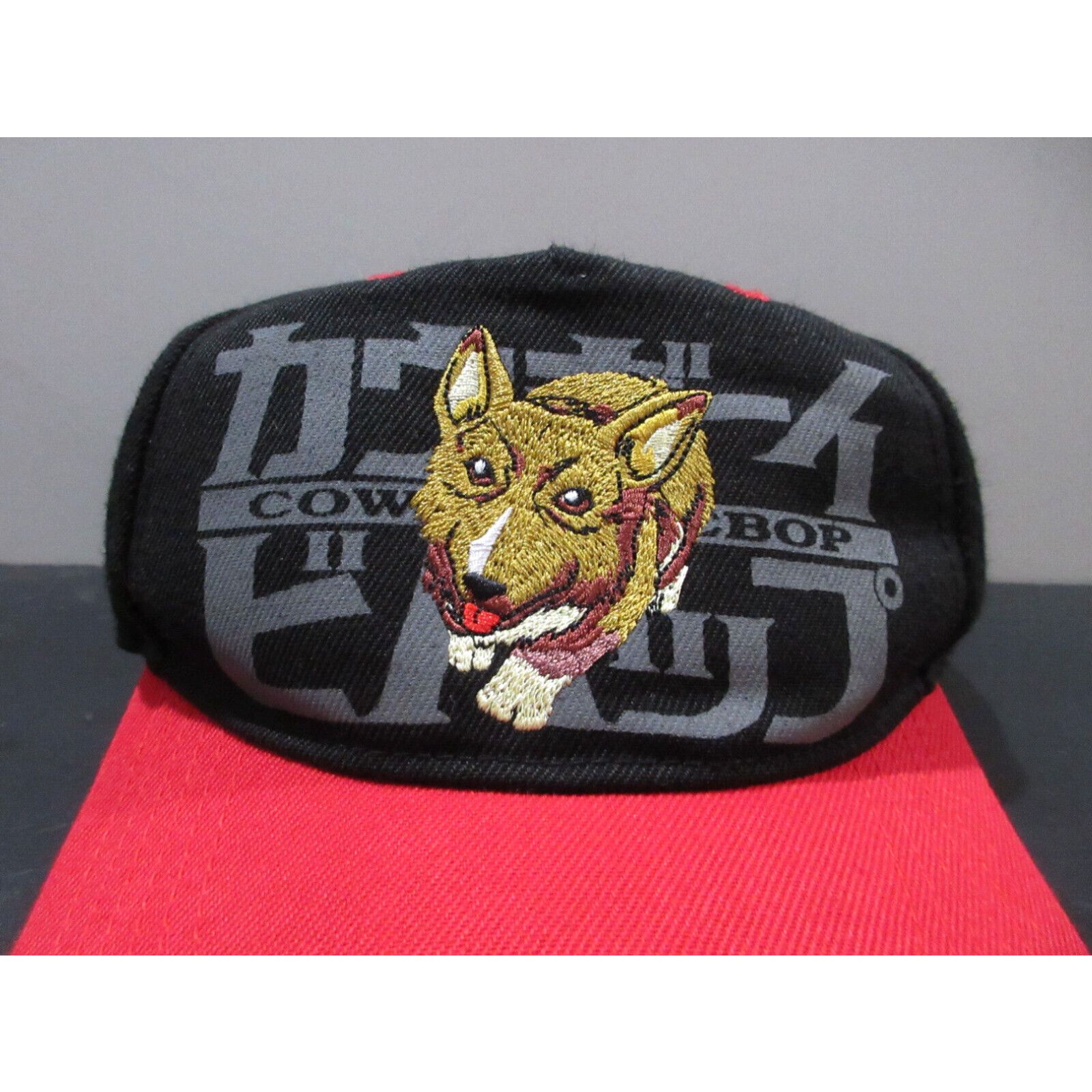 Vintage Cowboy Bebop Hat Cap Snap Back Black Red Anime Japan Cartoon TV ...
