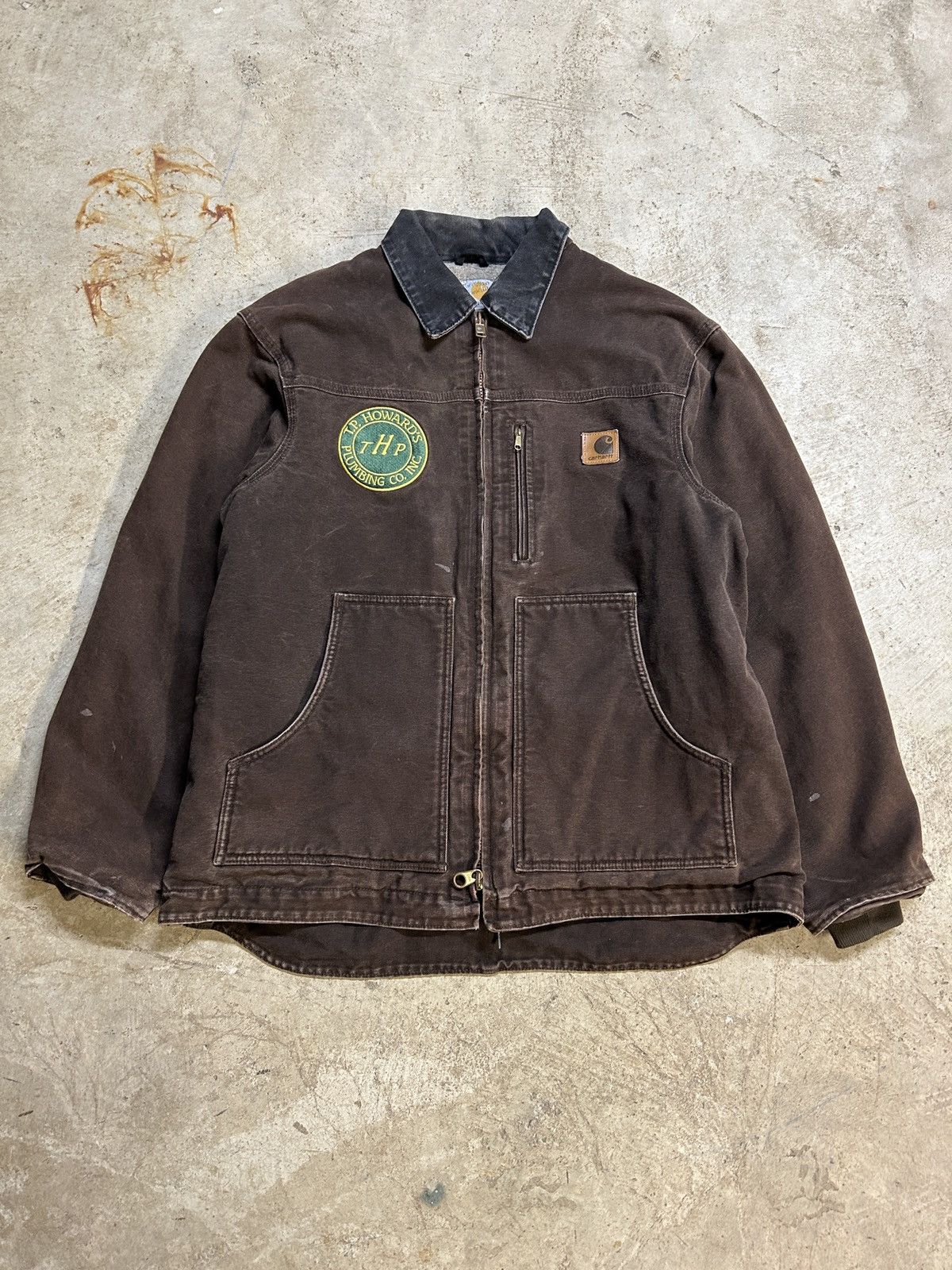 Vintage Vintage Carhartt Barn Mocha Jacket | Grailed