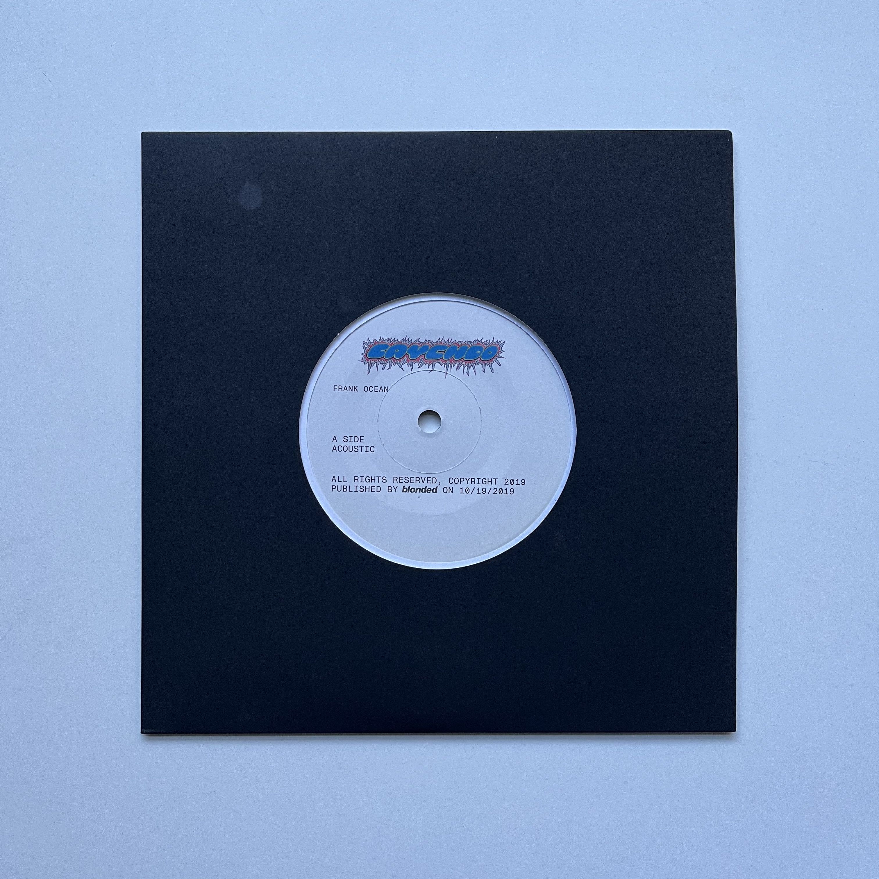 Frank Ocean Cayendo Vinyl - Official Pressing | Grailed