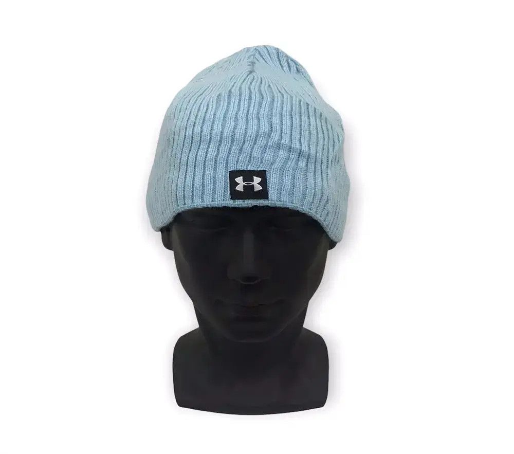 Streetwear × Under Armour × Vintage Under Armour Small Logo Beanie Hat ...