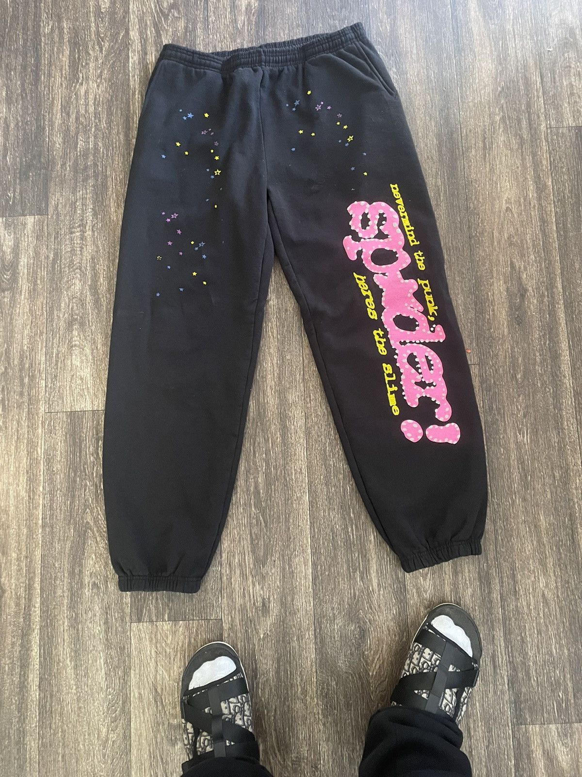 Spider Worldwide Sp5der Pink V2 Sweats | Grailed