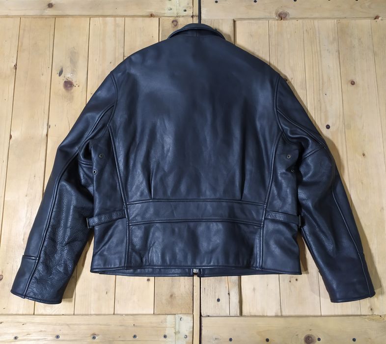 Genuine Leather HUMAN BEING LEATHER HIGHWAYMAN JACKET | Grailed