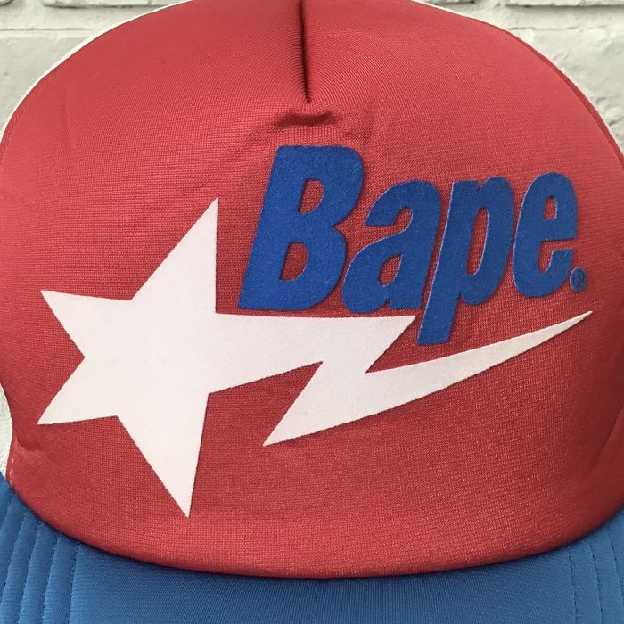 Bape BAPE STA logo tracker hat cap a bathing ape star NIGO | Grailed