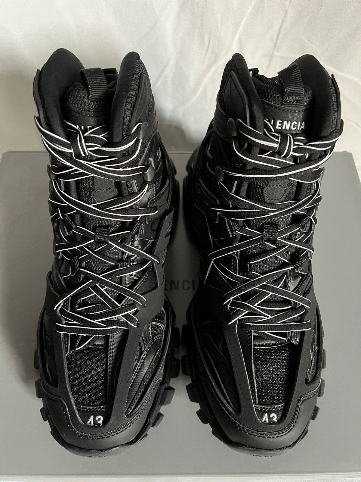 Balenciaga Balenciaga Track Hi-Top Sneakers | Grailed